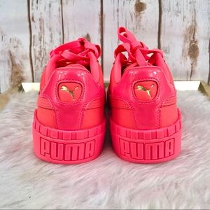 Puma | Shoes | Puma Cali 8s Neon Pink Sneakers | Poshmark